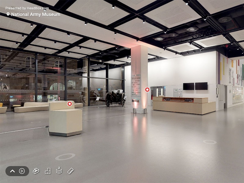 Explore spaces in 3D | National Army Museum