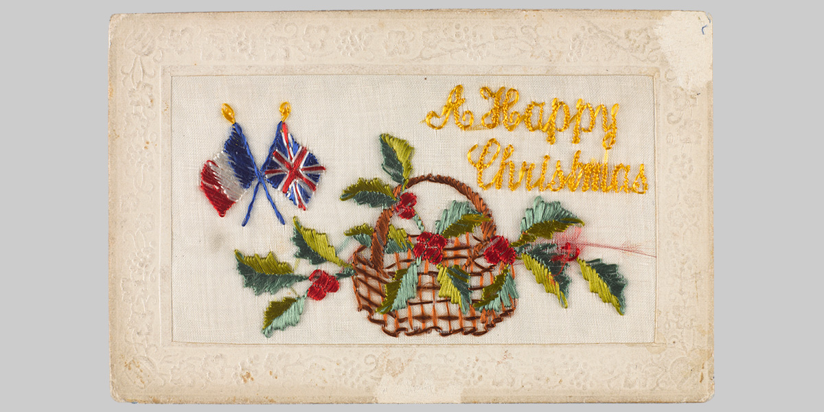 Embroidery Course: Christmas Cards | National Army Museum