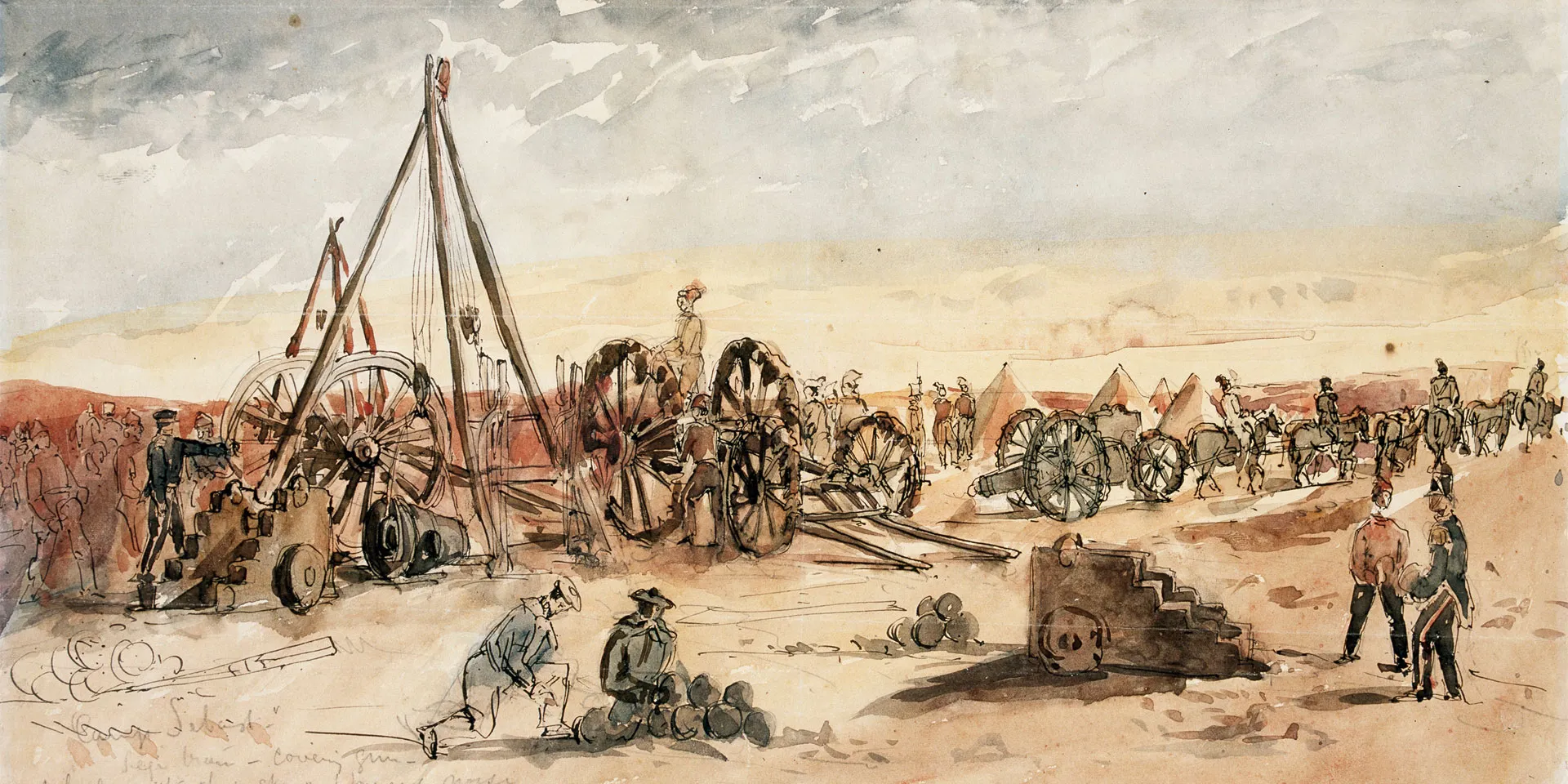 Drawn on the spot: War artists and the illustrated press | National ...